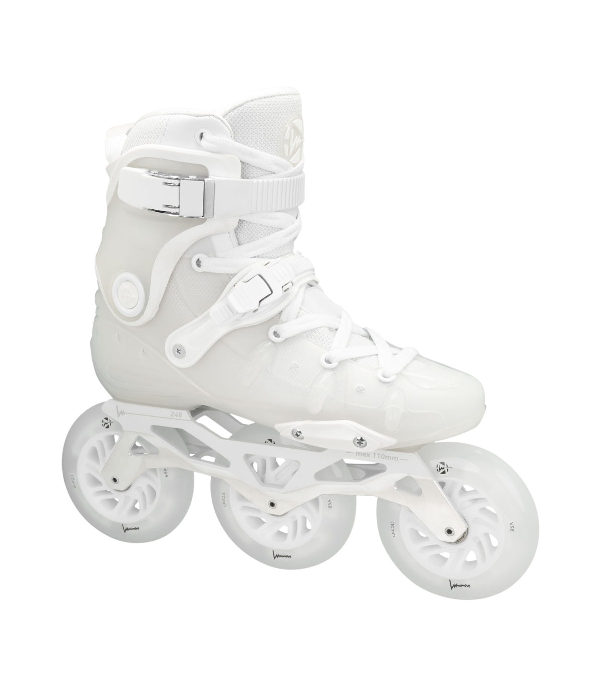 LUMINOUS - Ray Blanco 110mm | Patines Freeskate de tres ruedas
